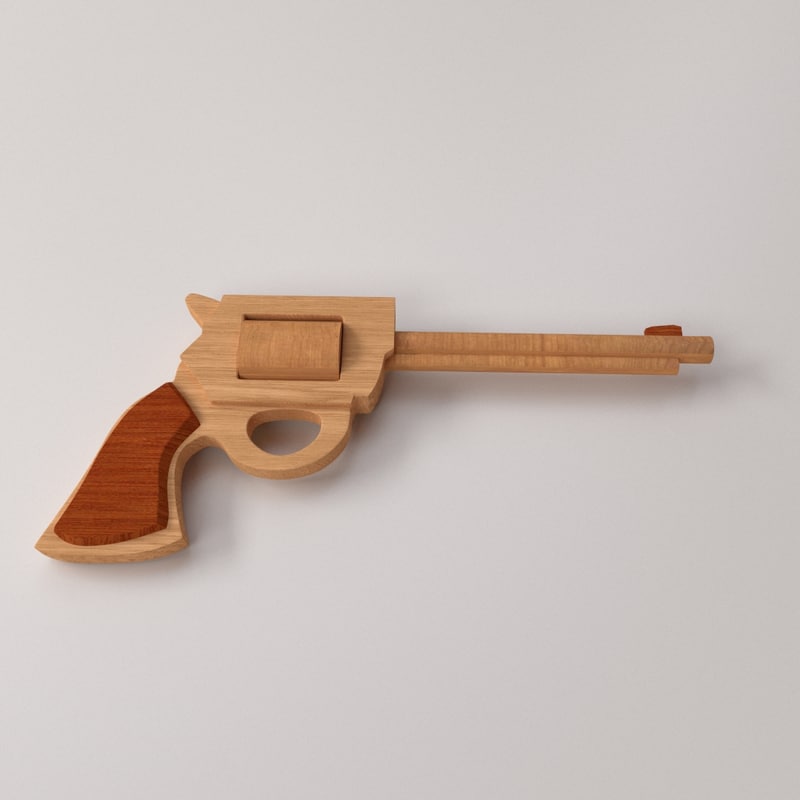wooden gun 3ds