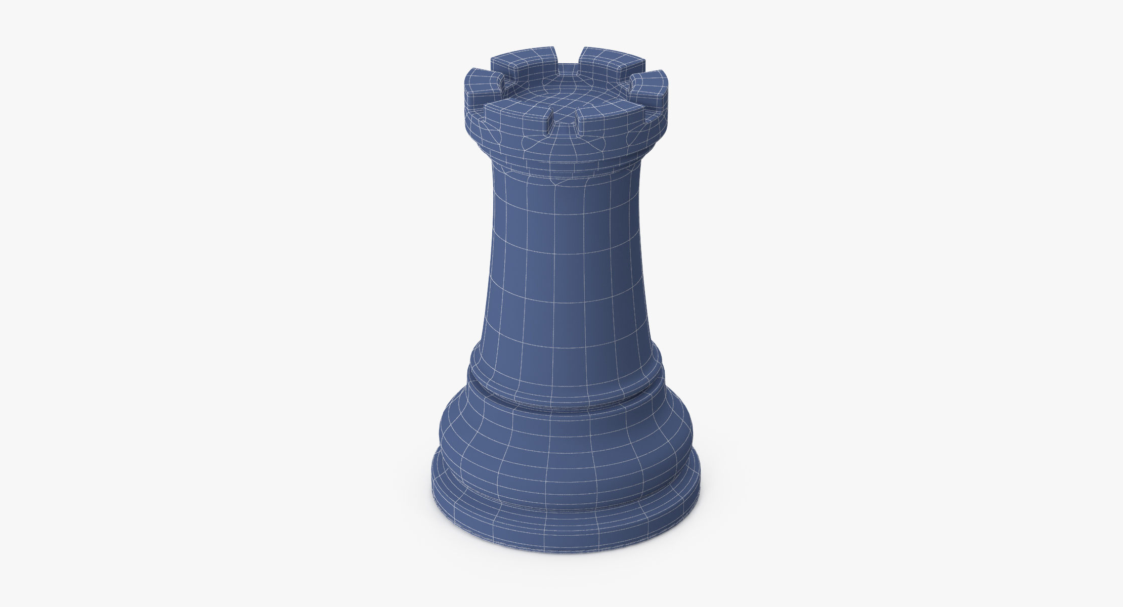 Rook Chess Piece 3d Model