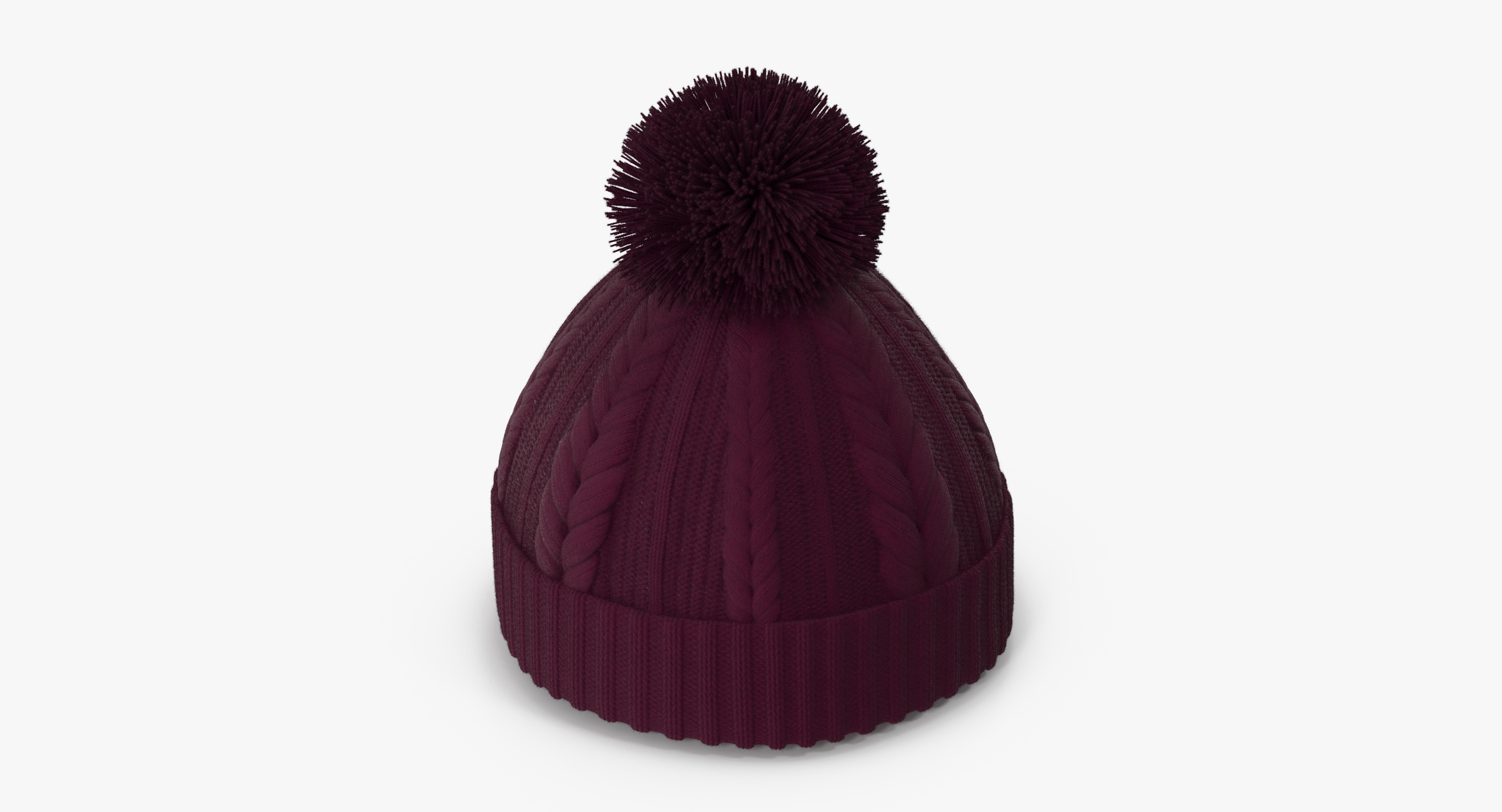 3d winter hat 01 model