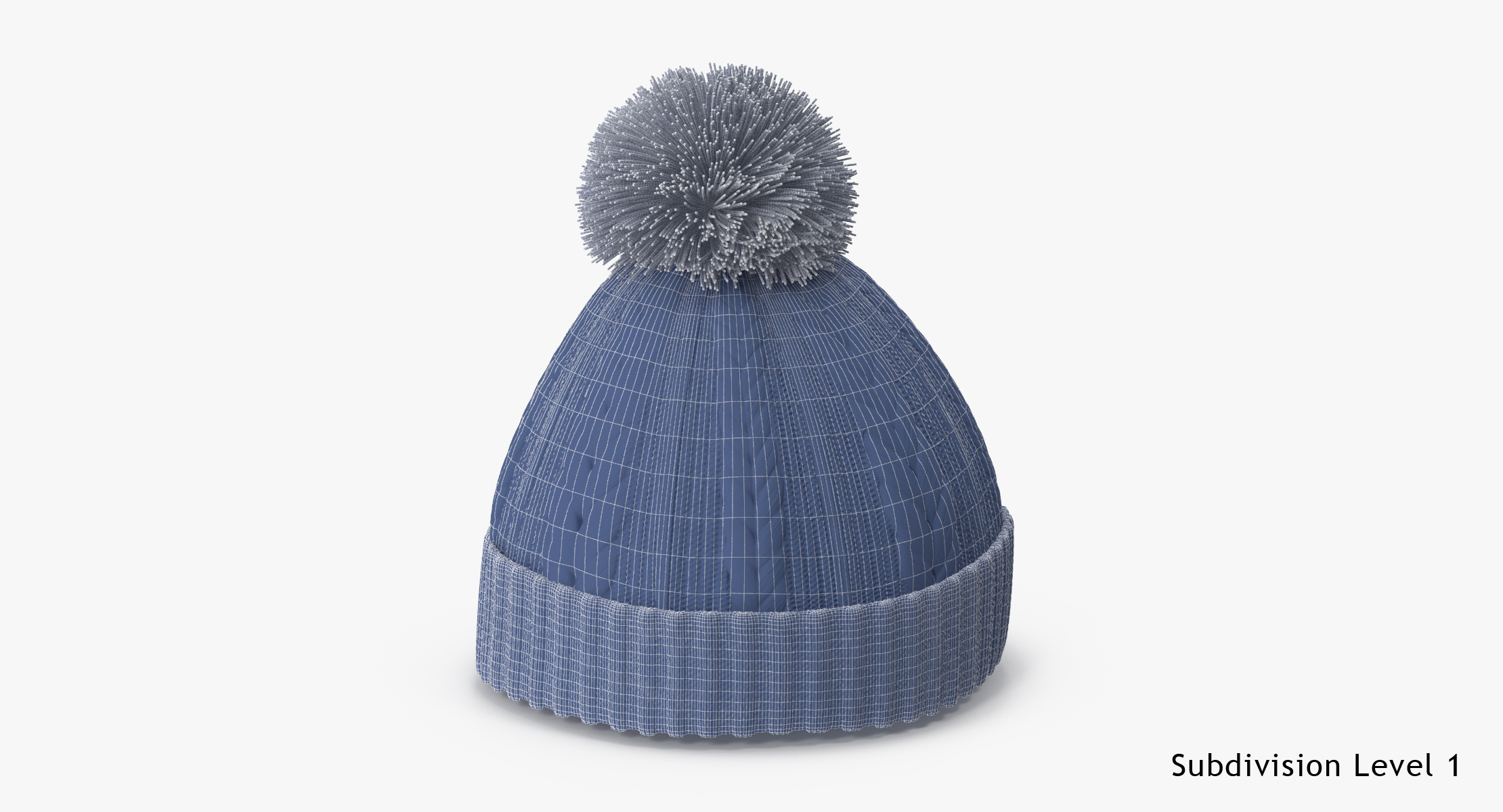 3d winter hat 01 model