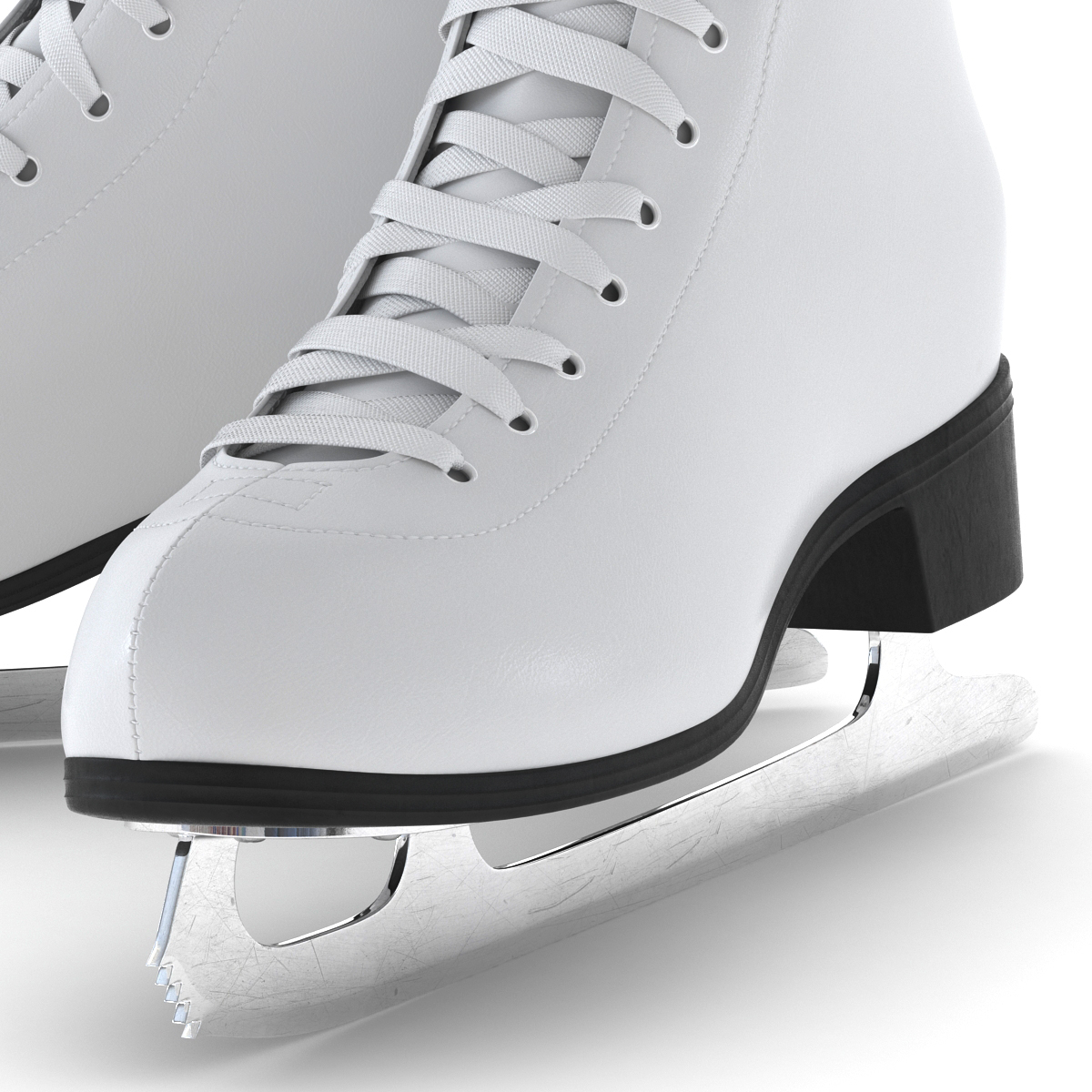 3d model of ice skates