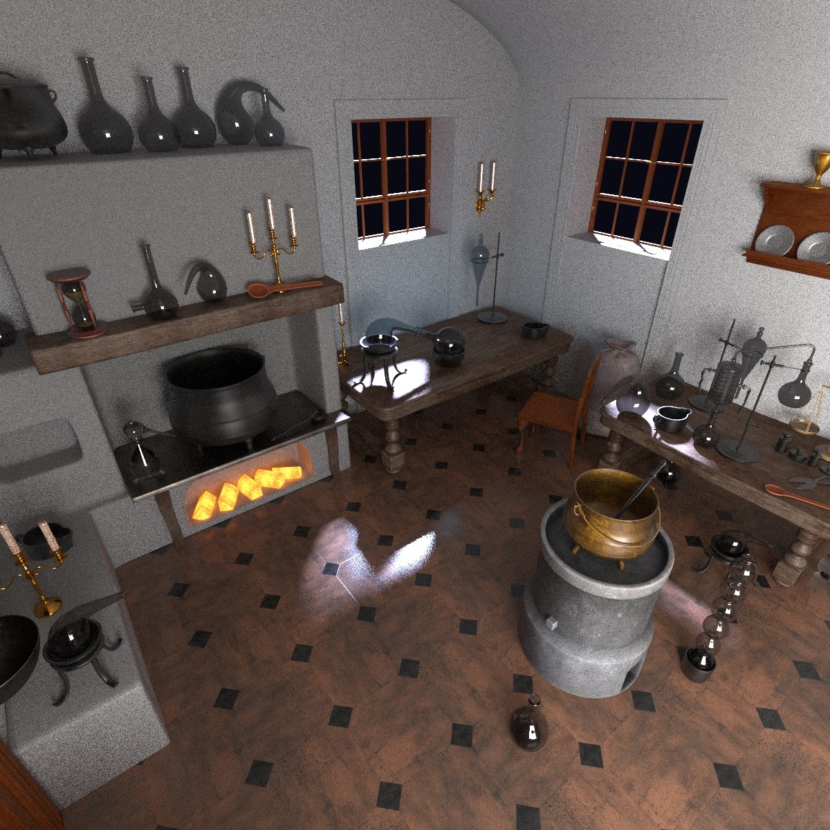 3d obj alchemy lab