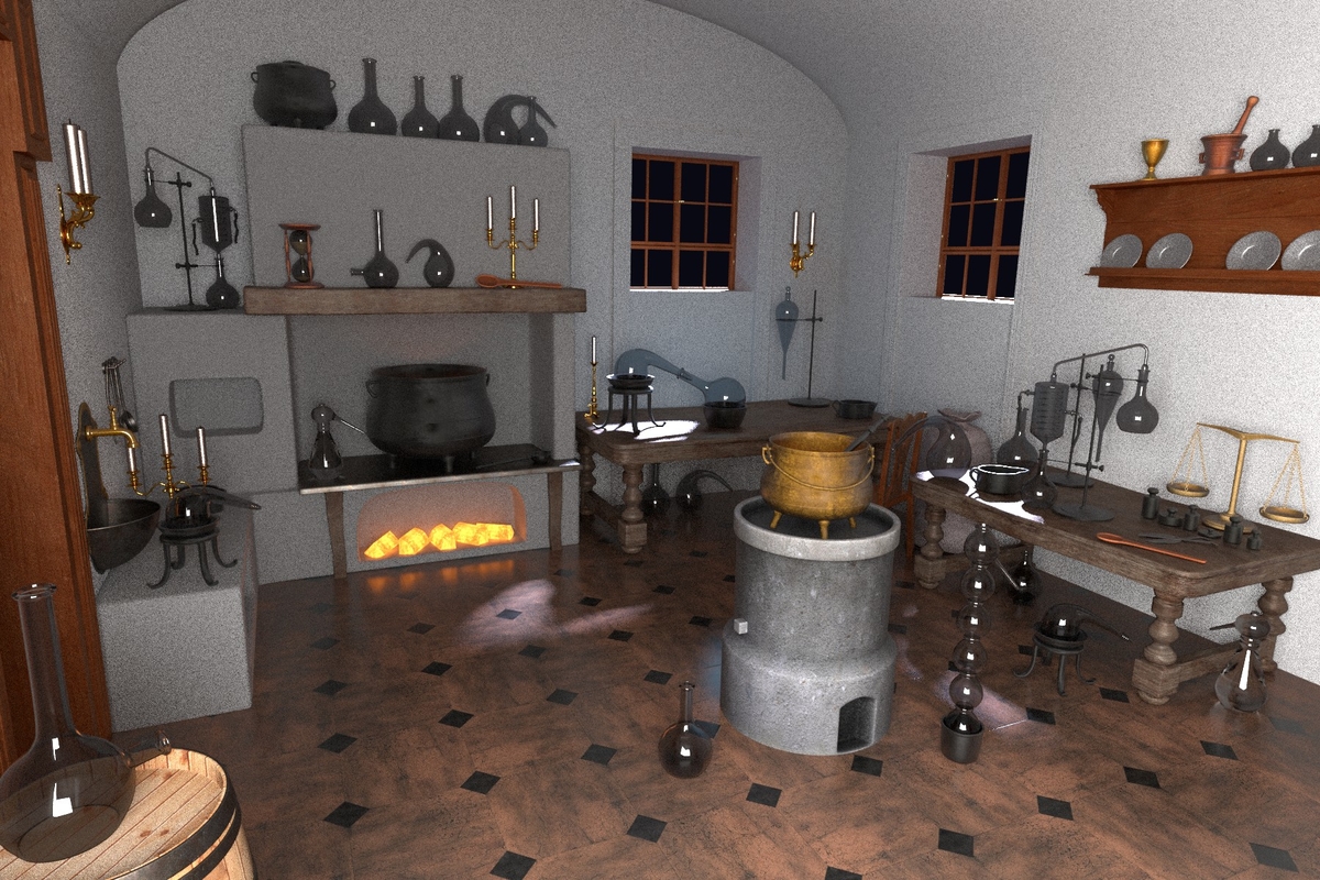 3d obj alchemy lab