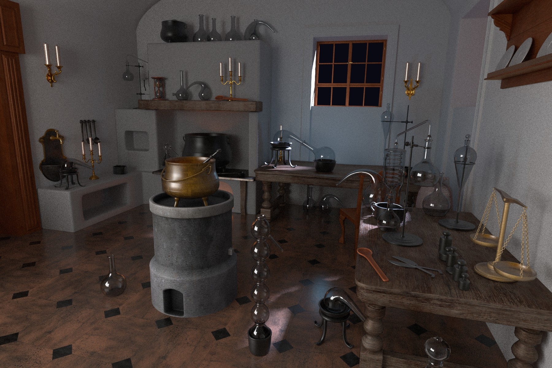 3d obj alchemy lab
