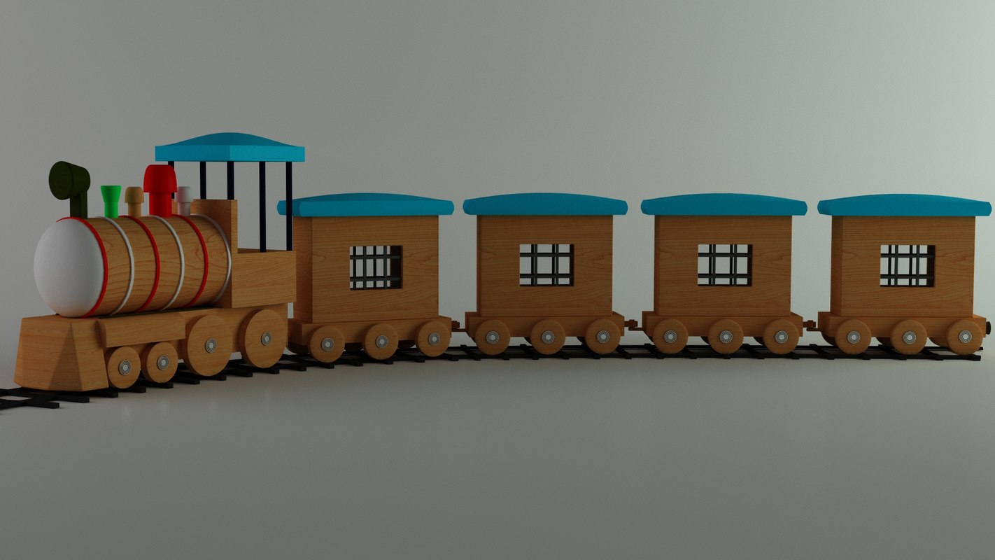 3d model train