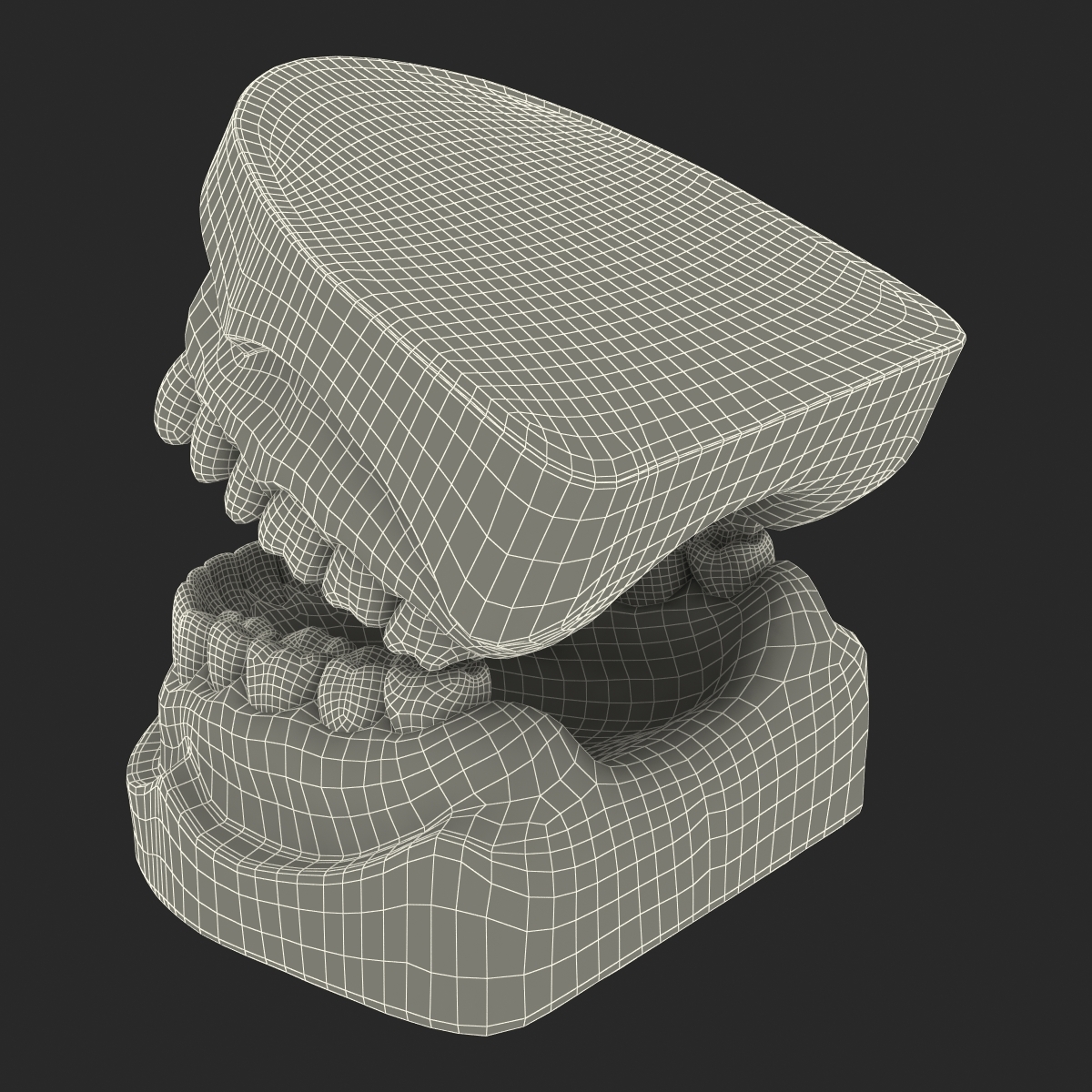3d dental mold model