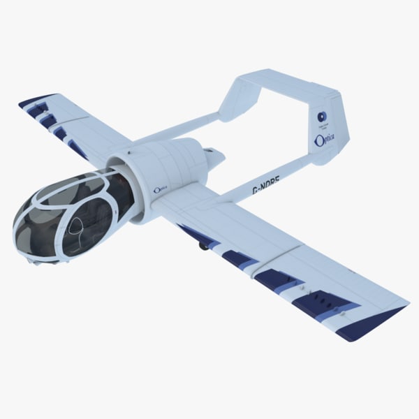 edgley optica plane 3d max