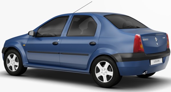 3d renault logan 90 l90