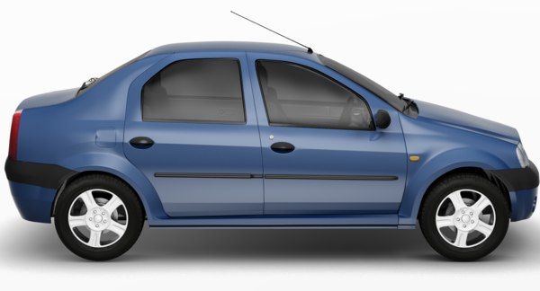 3d renault logan 90 l90