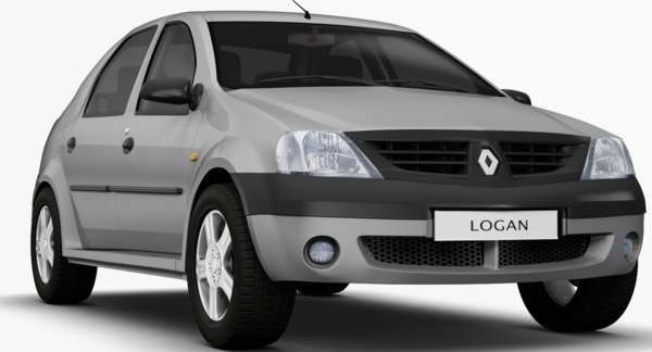 3d renault logan 90 l90