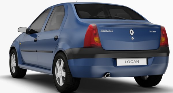 3d renault logan 90 l90