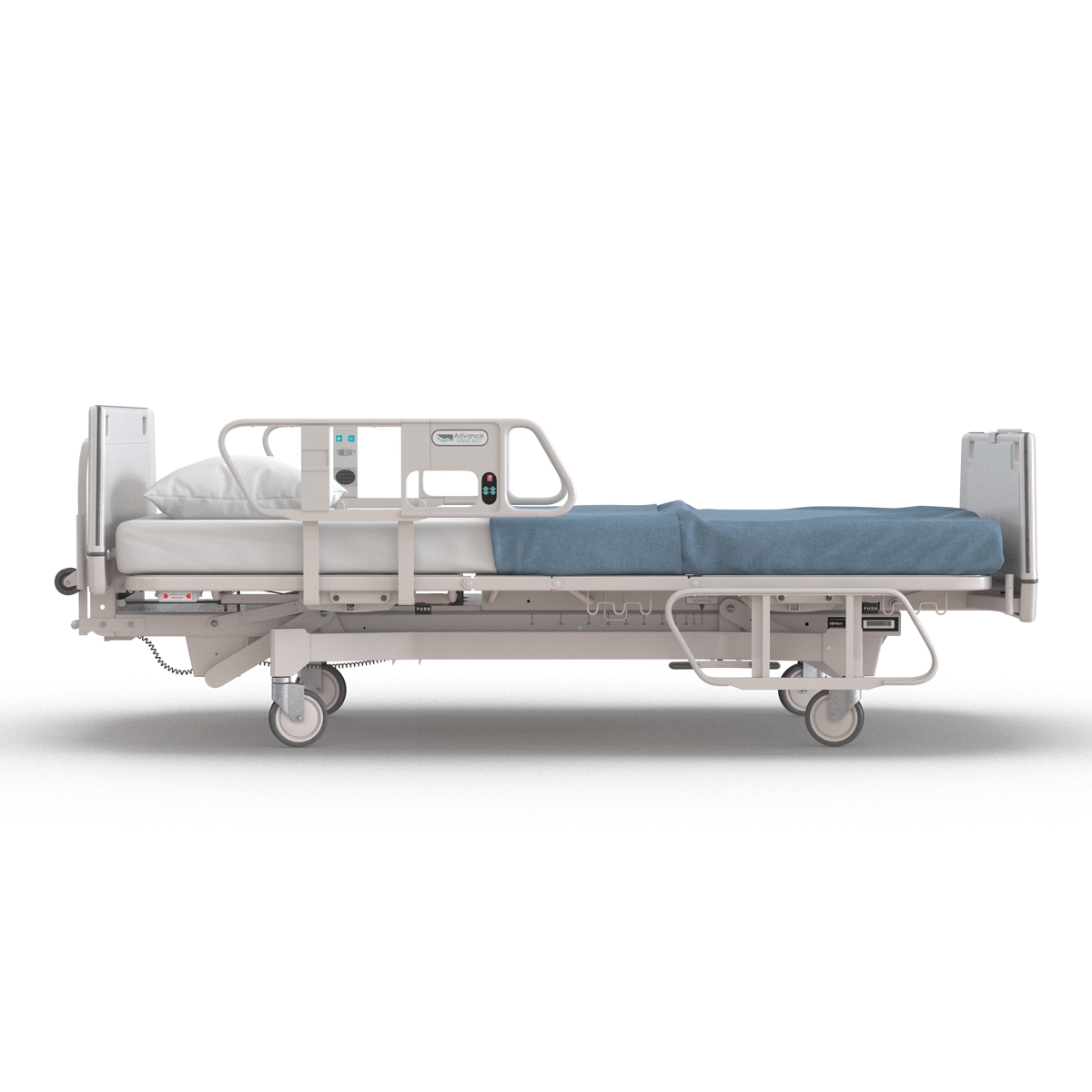 3d 3ds hospital bed