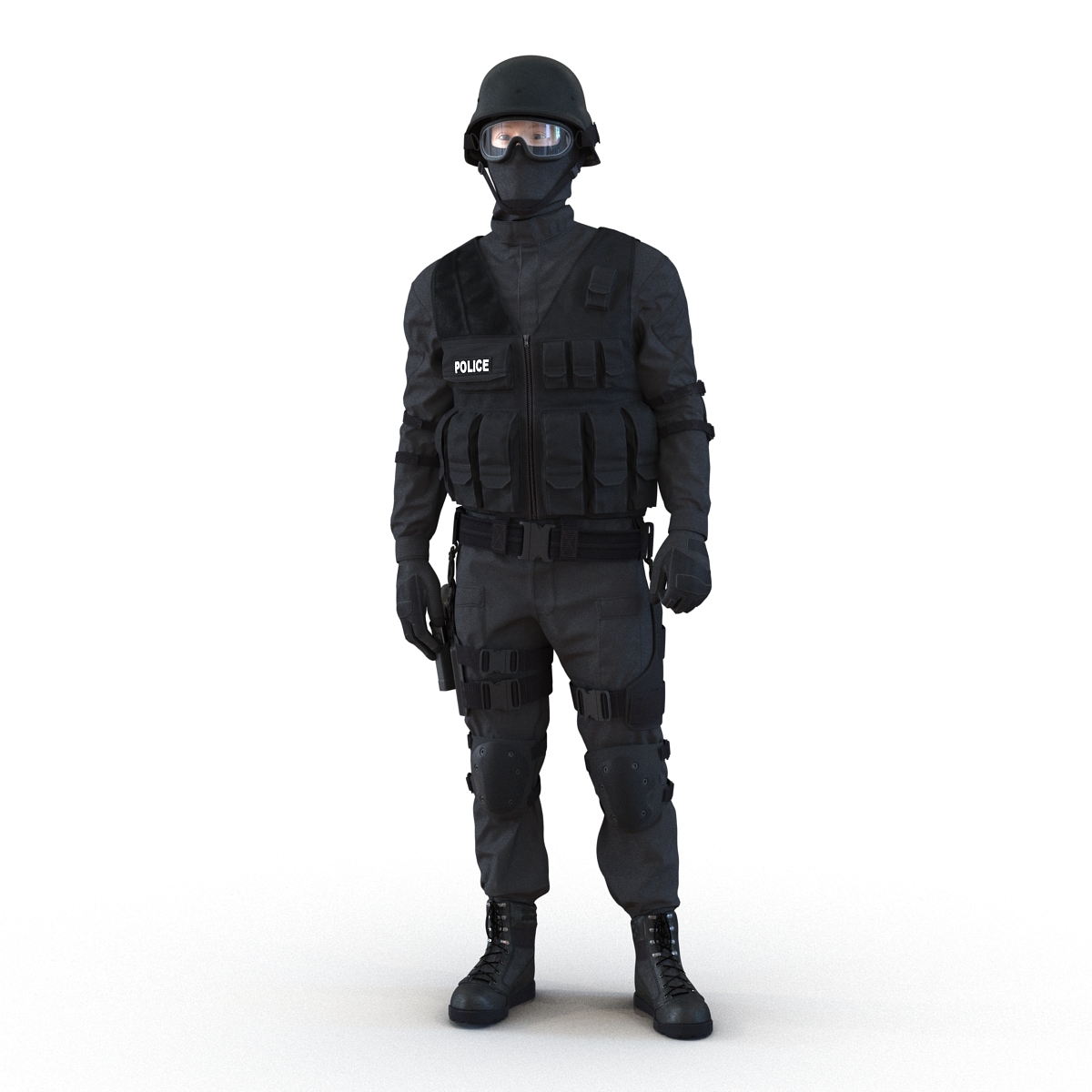 Swat policemans rigged 2 3D model - TurboSquid 1514754