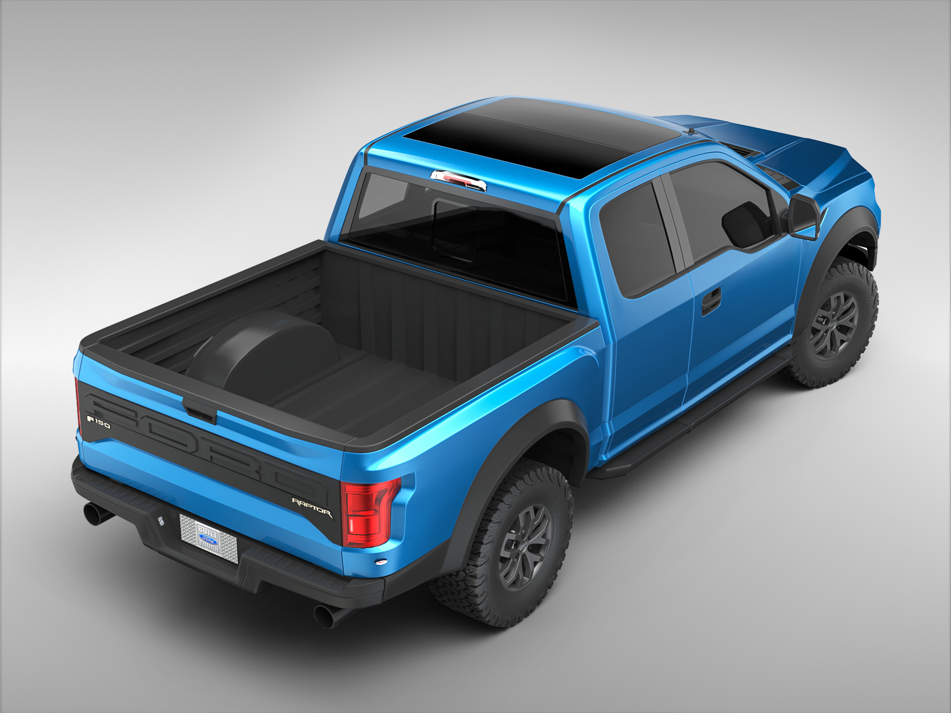 3d model f150 raptor 2017