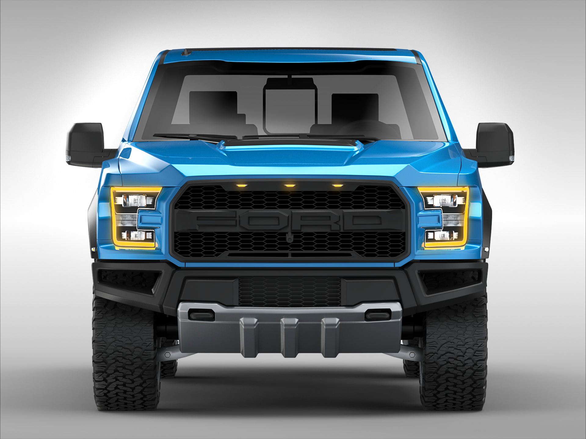 3d model f150 raptor 2017
