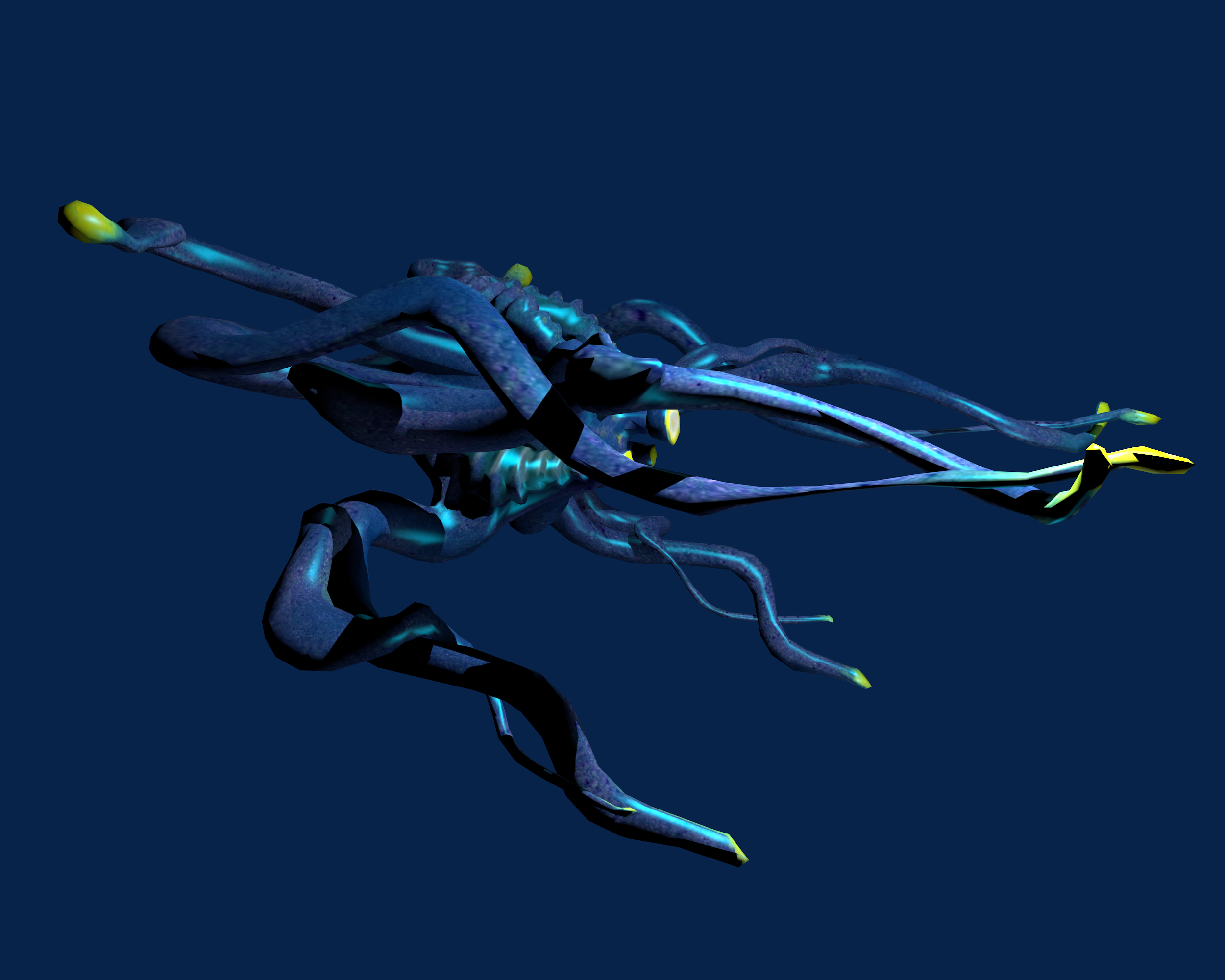 3d bio drone model