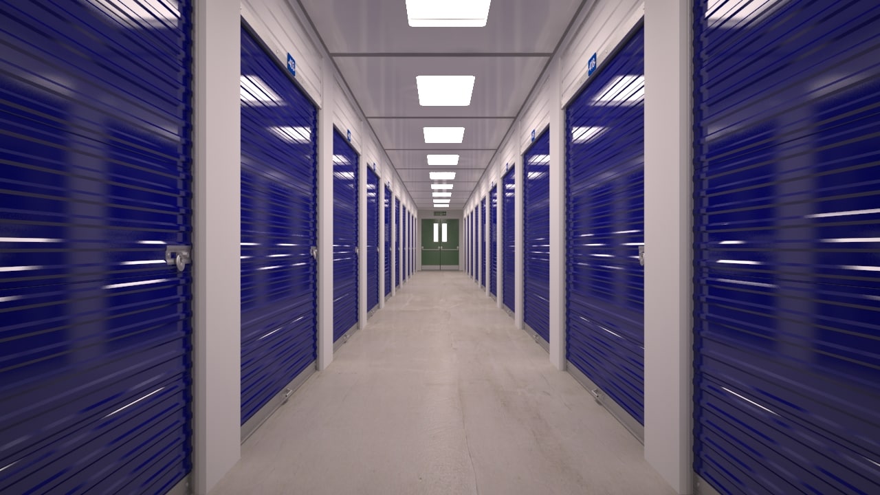 3d model of storage unit