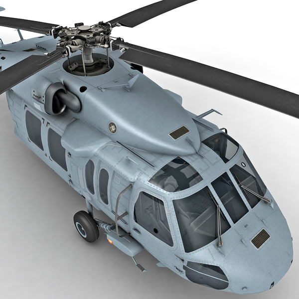 uh-60 black hawk 3d model