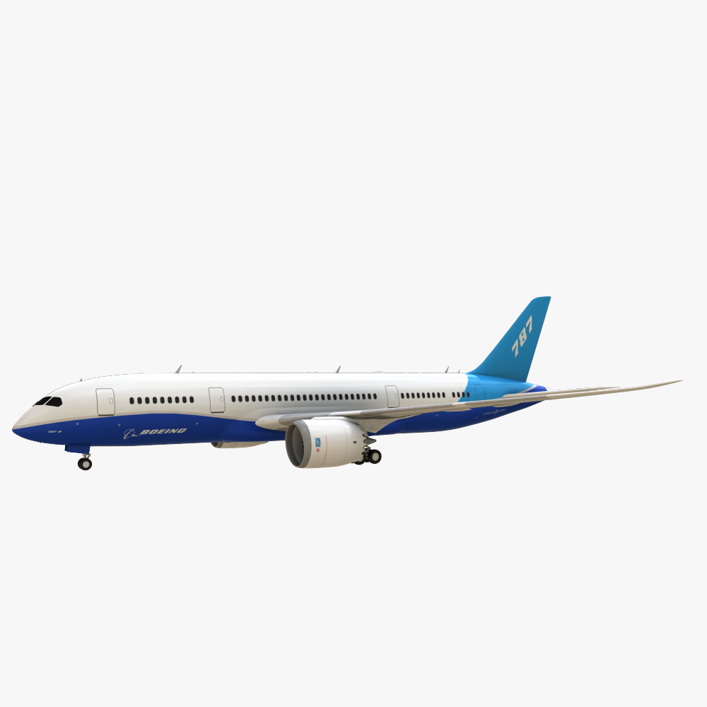 boeing 787-8 dreamliner 3d model