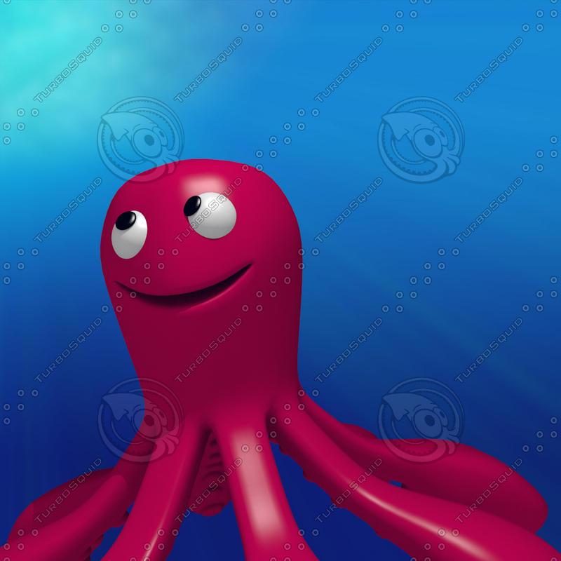 octopus animation 3d 3ds