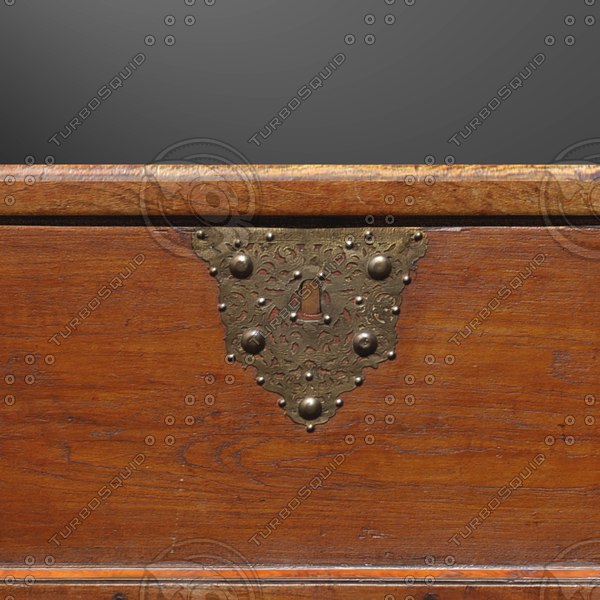 captain sea chest 3d 3ds