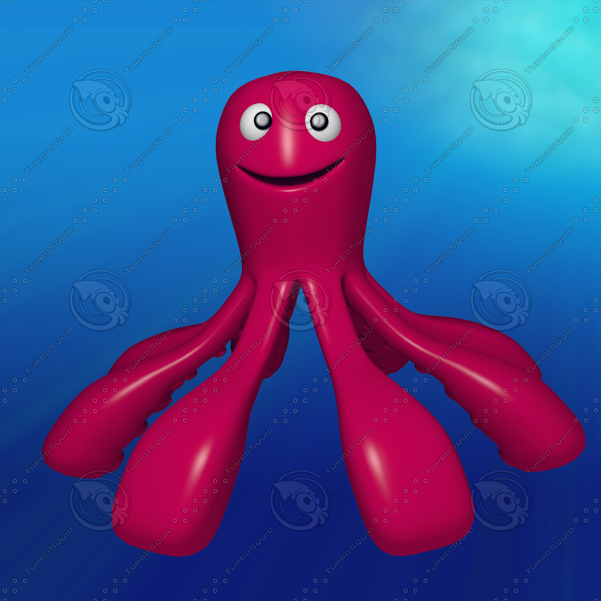 octopus animation 3d 3ds