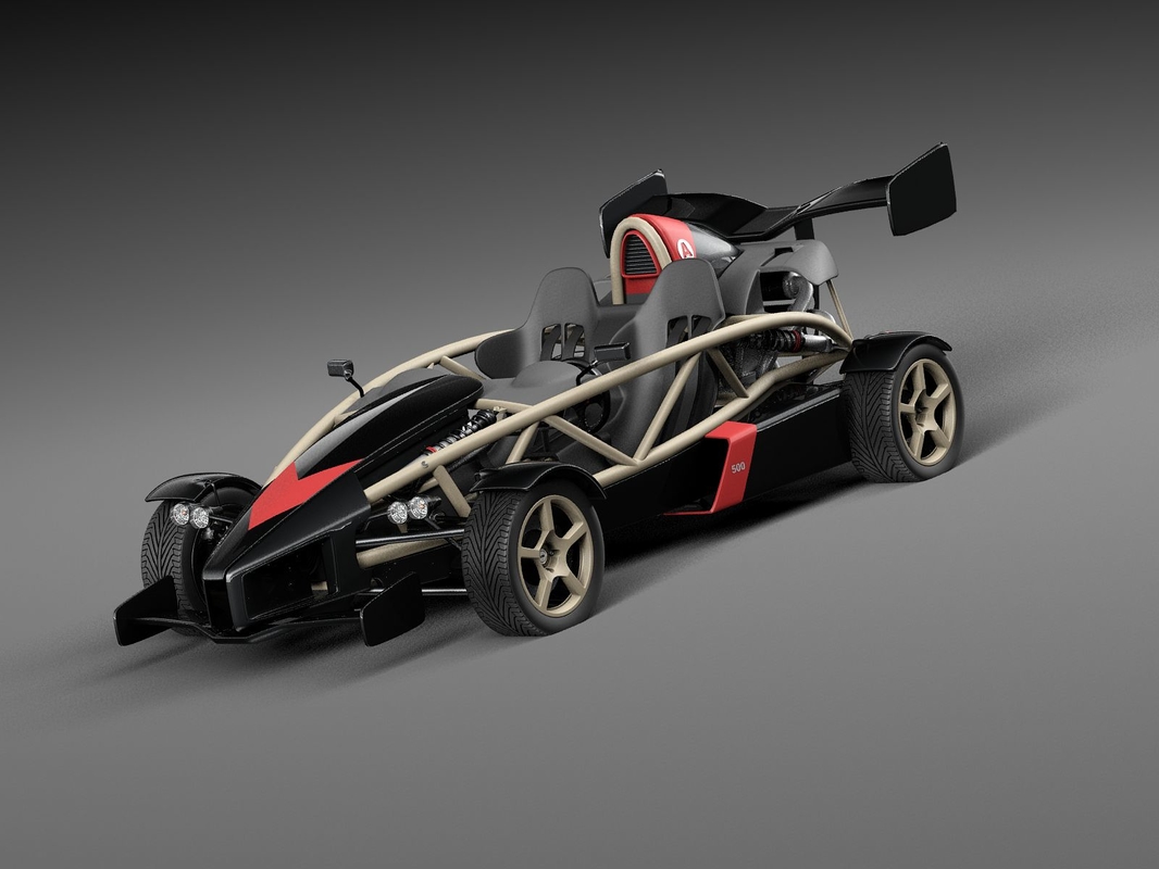 ariel atom 500 3d max