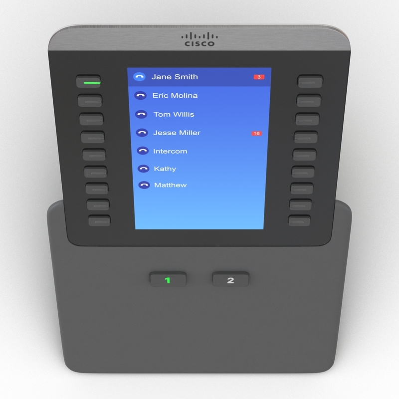 cisco 8800 expansion module 3d model