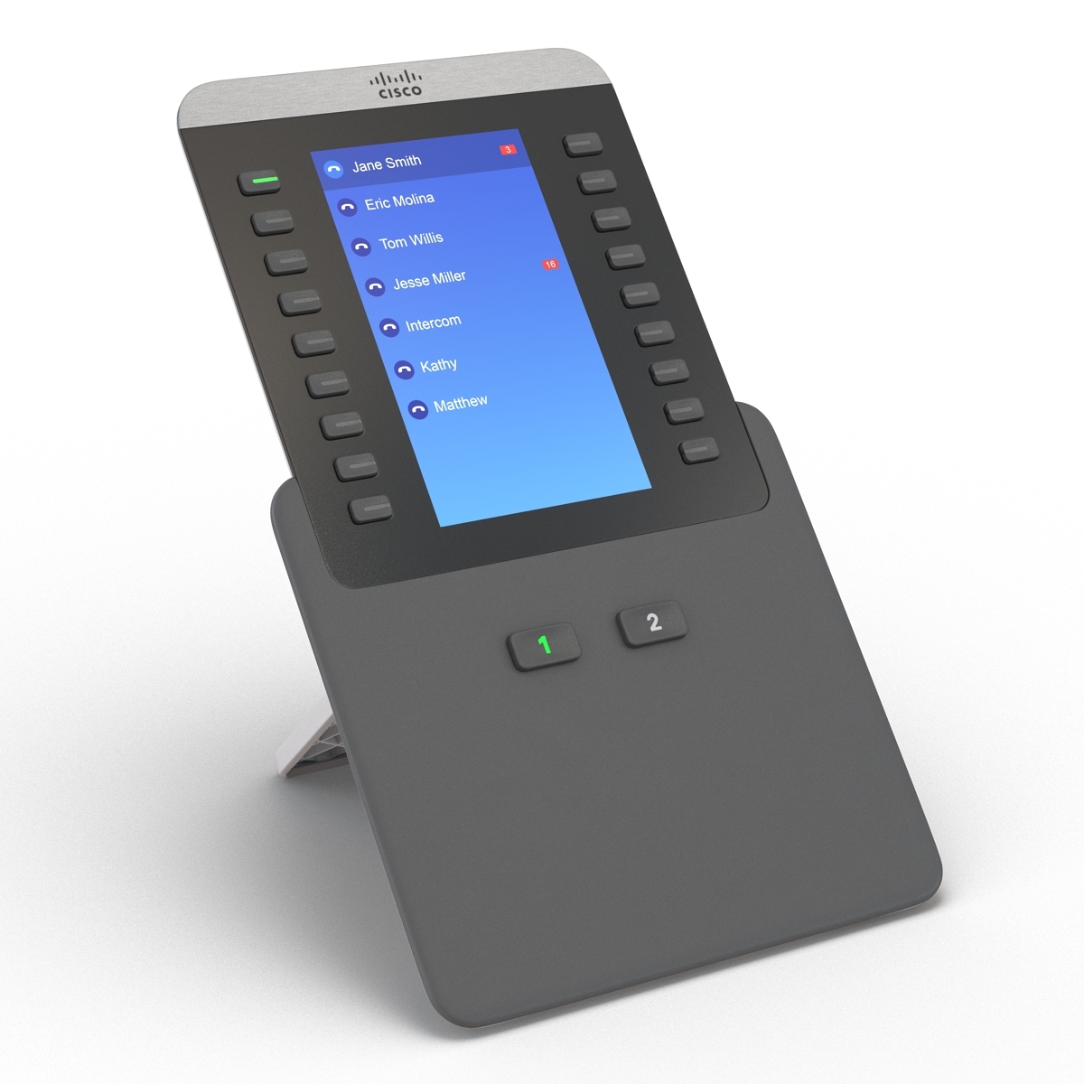 cisco 8800 expansion module 3d model