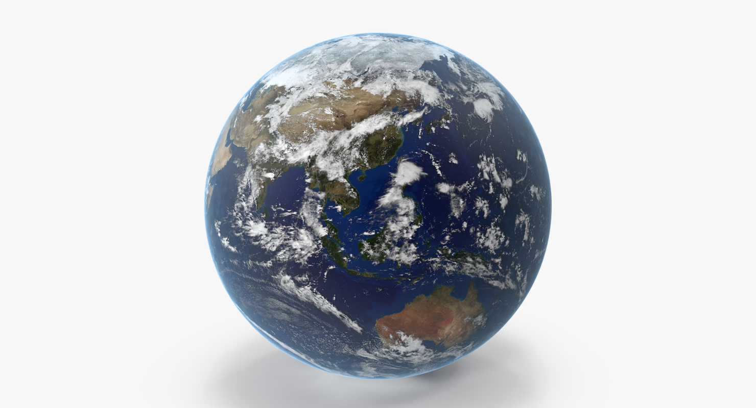 3d solar planets model