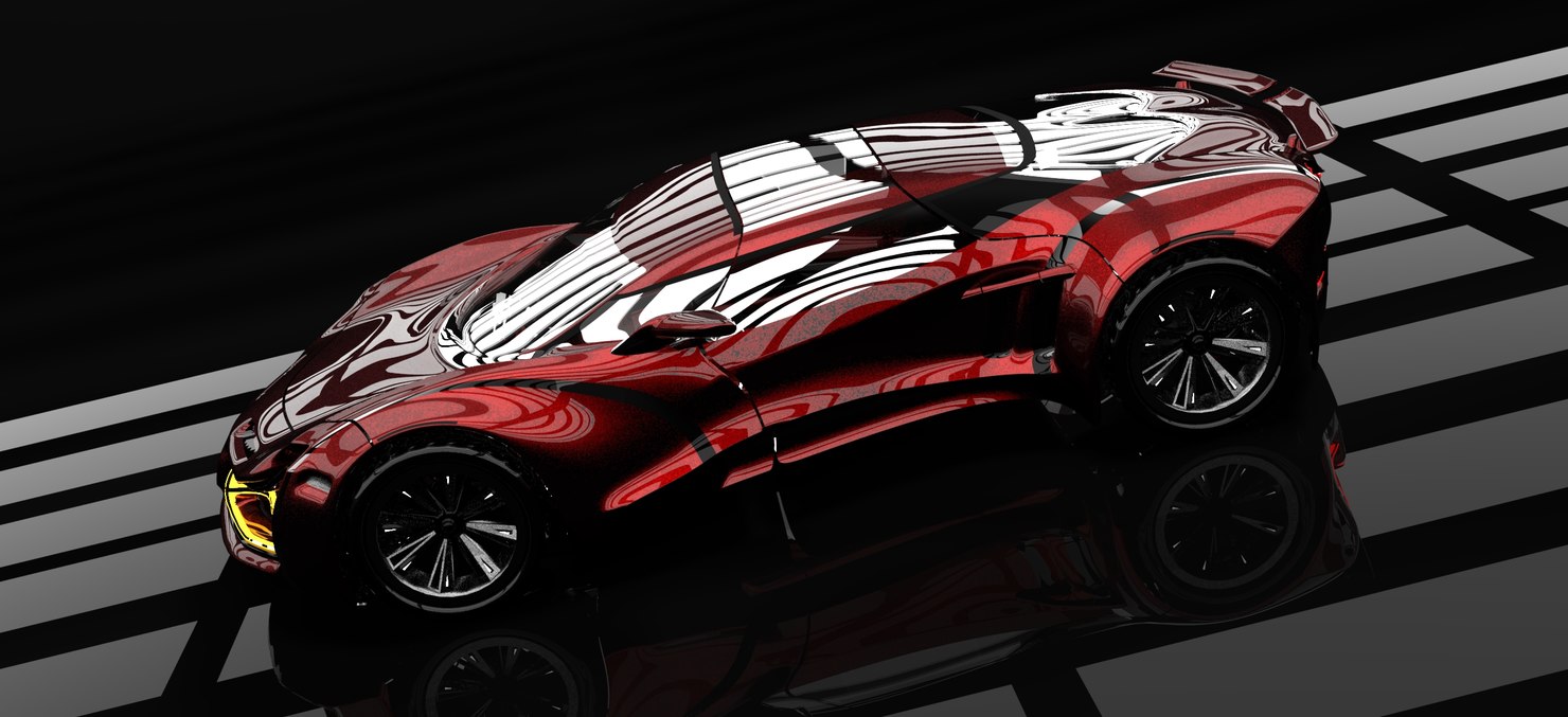 3d model car r