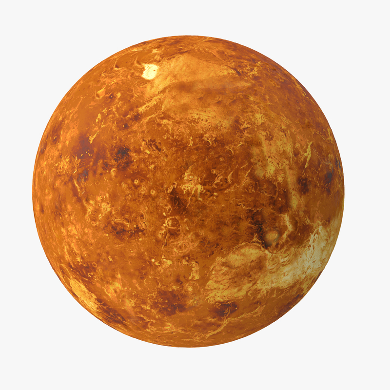 3d venus planet space