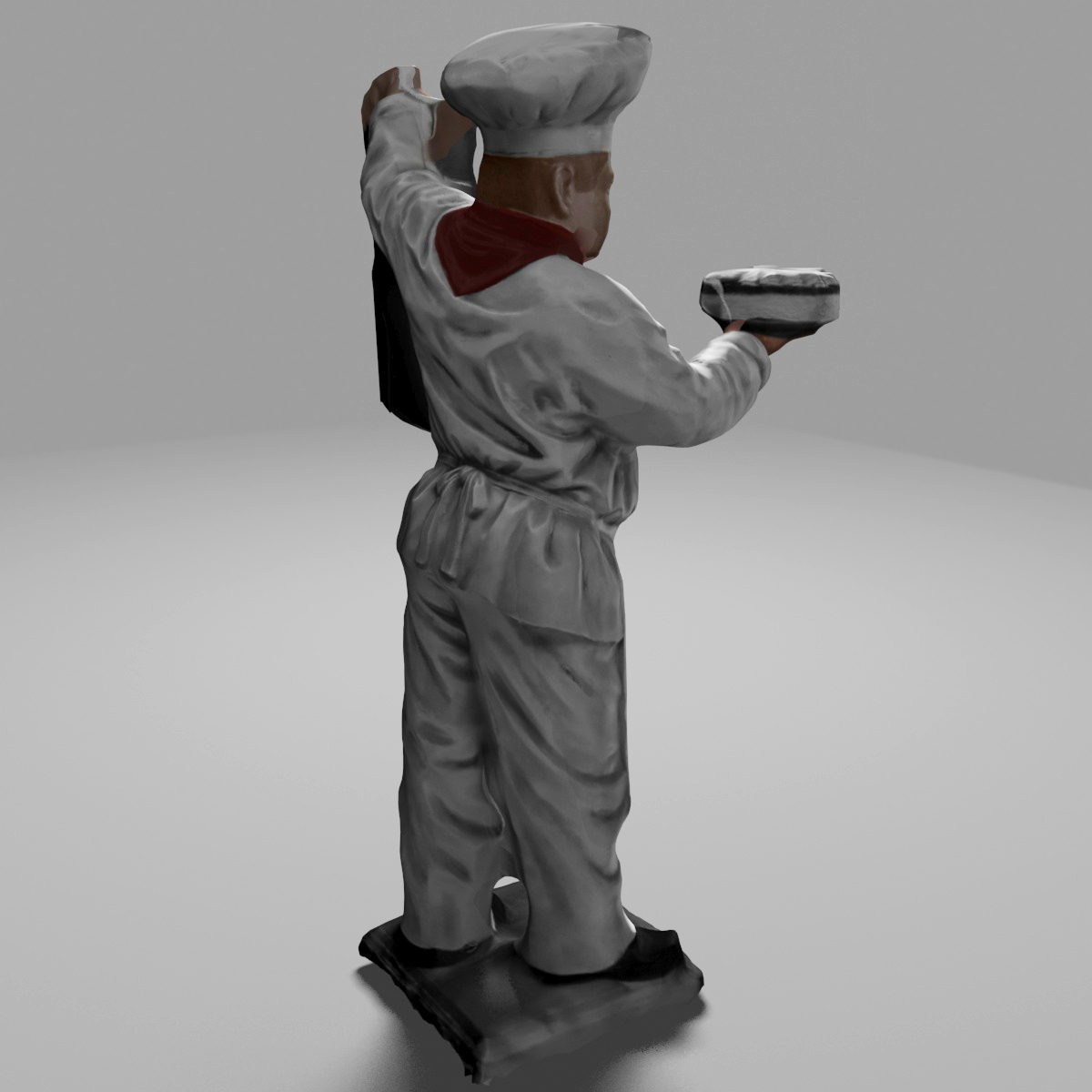 3d chef restaurant