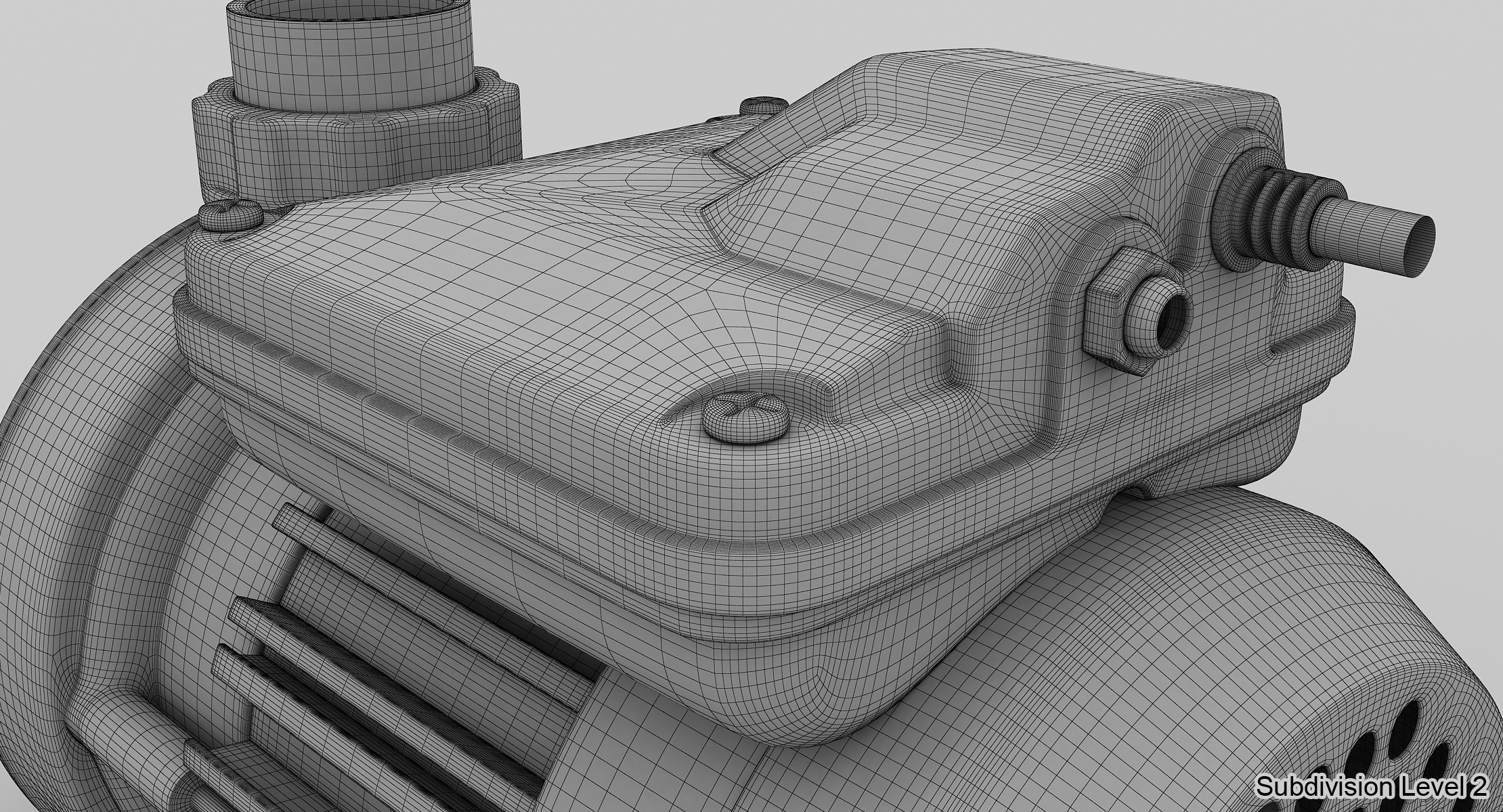 water pump 1 3d model