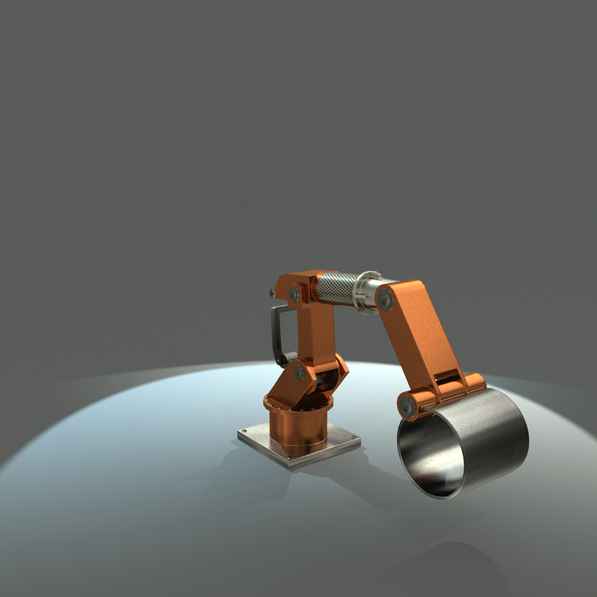 mechanical arm 3d max