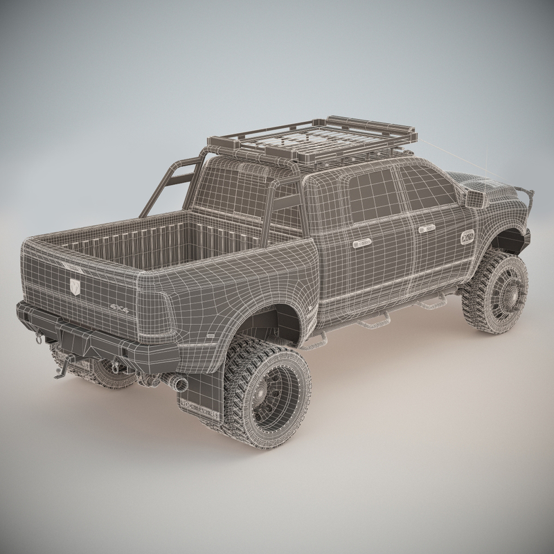 3d dodge ram 3500