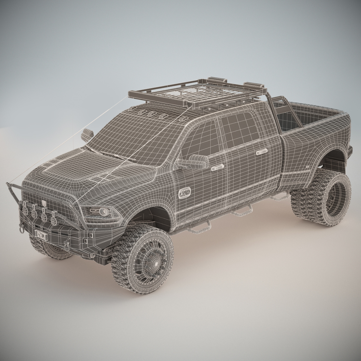 3d dodge ram 3500