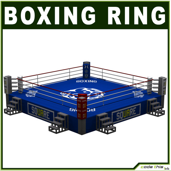 Boxing Ring 3D Models for Download | TurboSquid