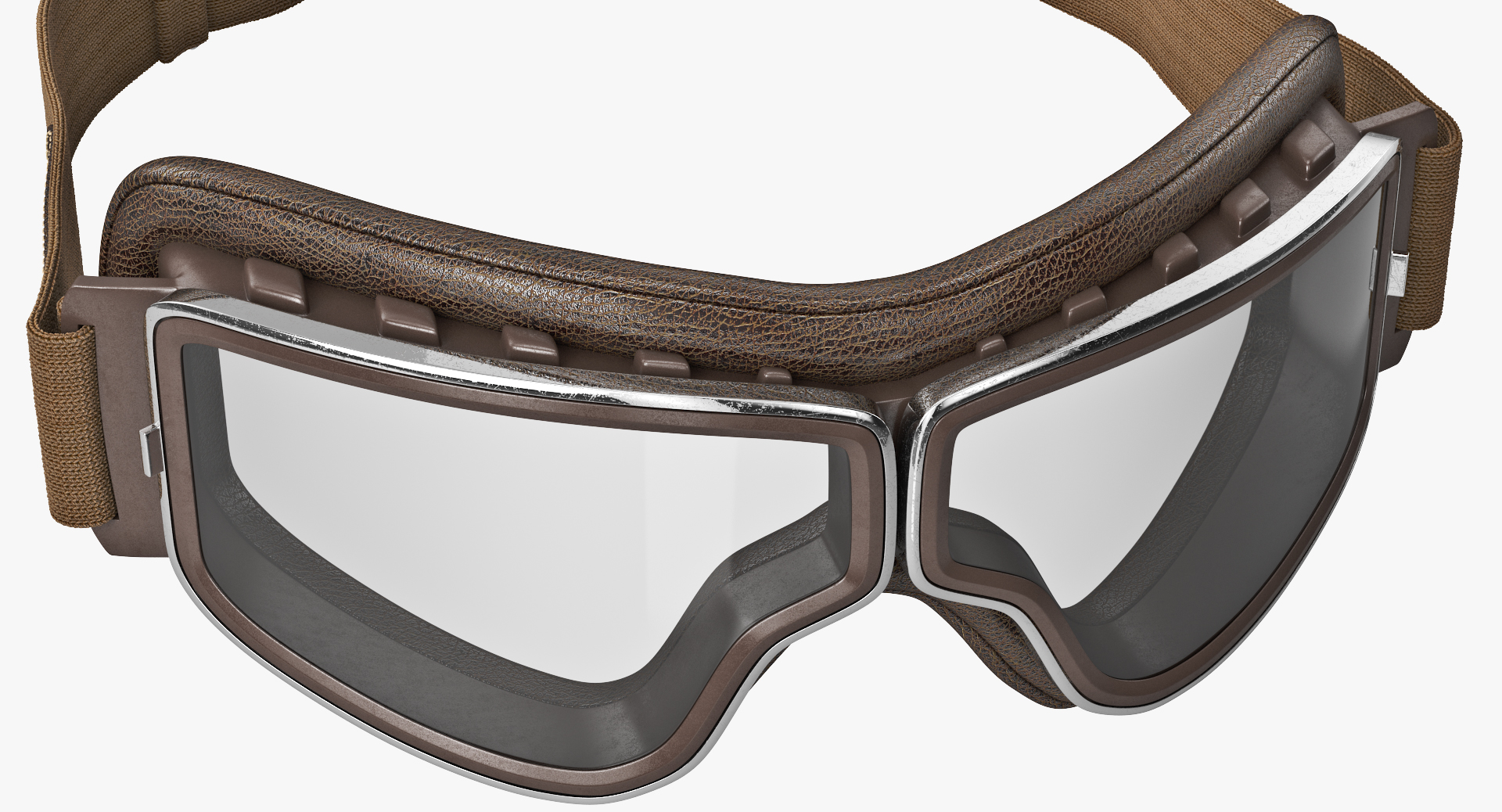 retro pilot t1 goggles 3d model