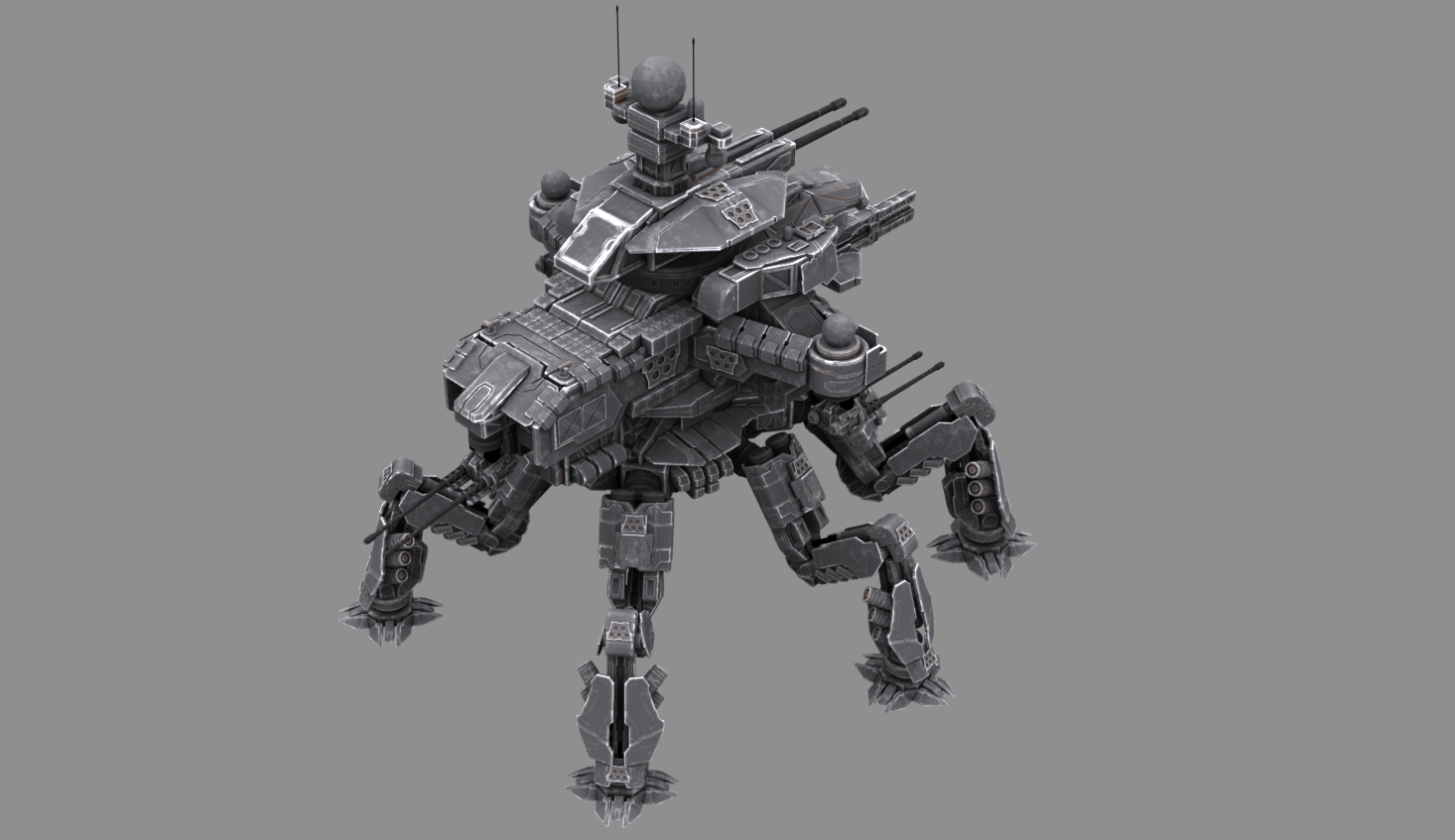 mech annihilator 3d model