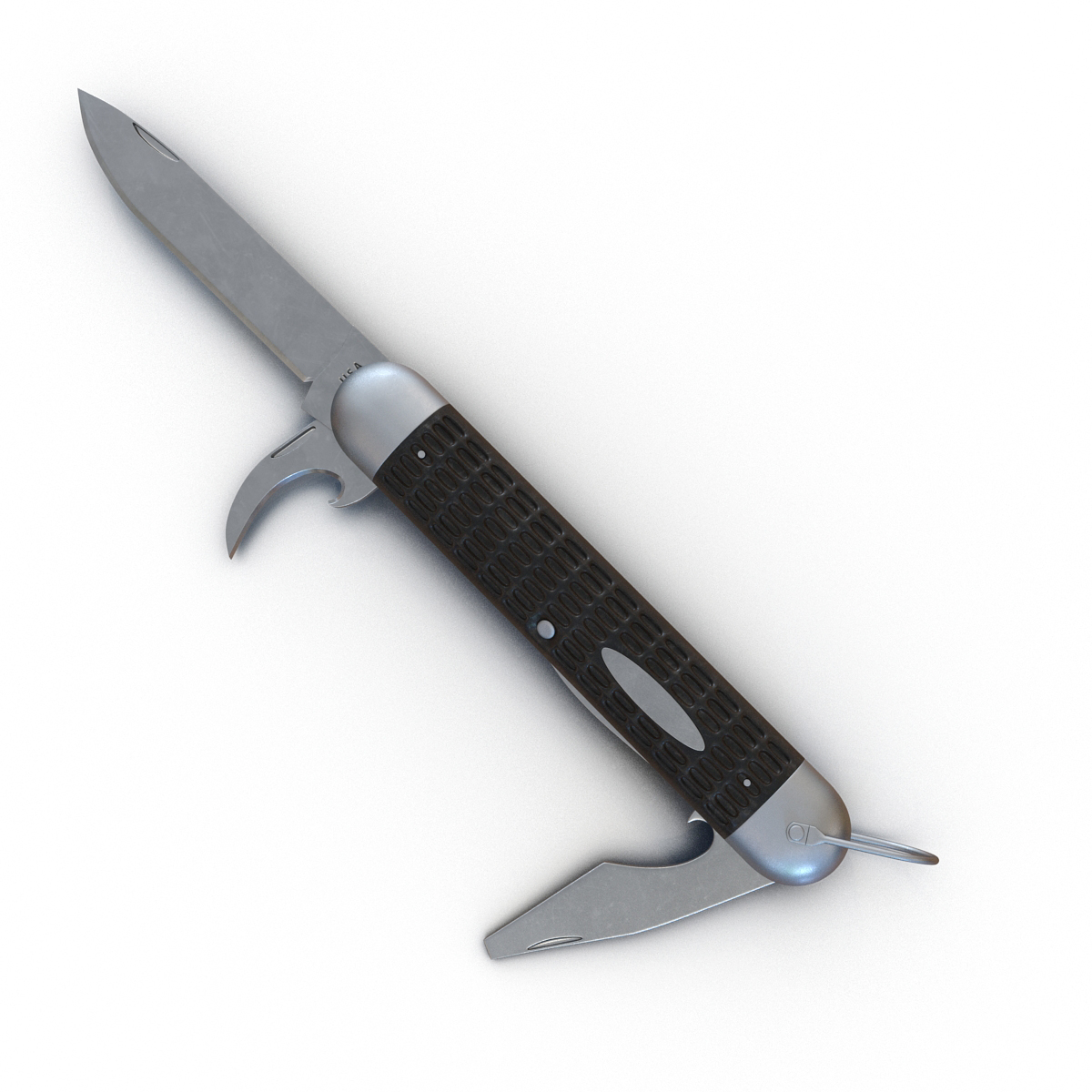 3d model pocket knife generic