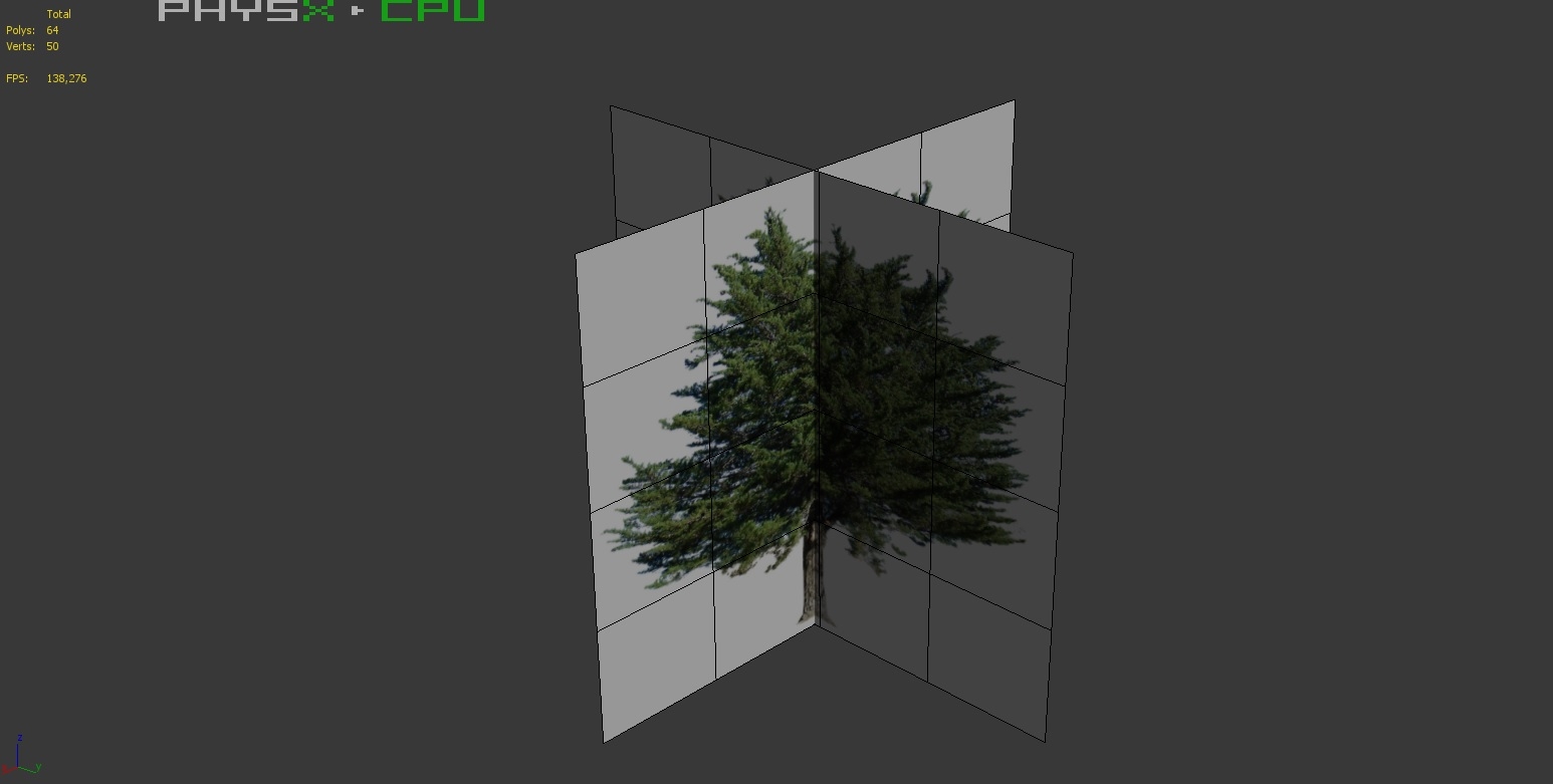 3d model pine tree