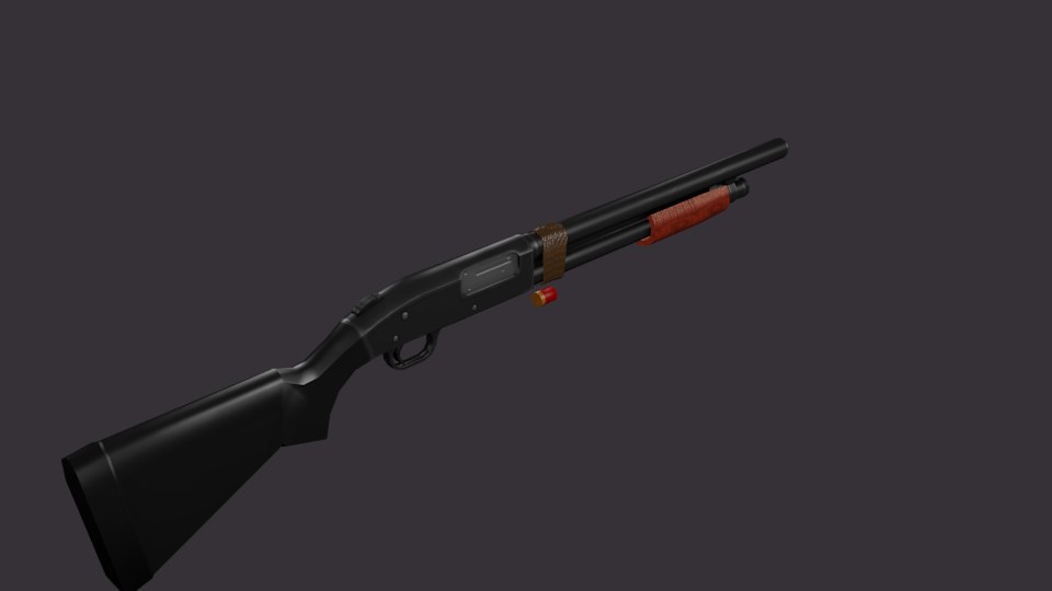 Shotgun Blender Models for Download | TurboSquid