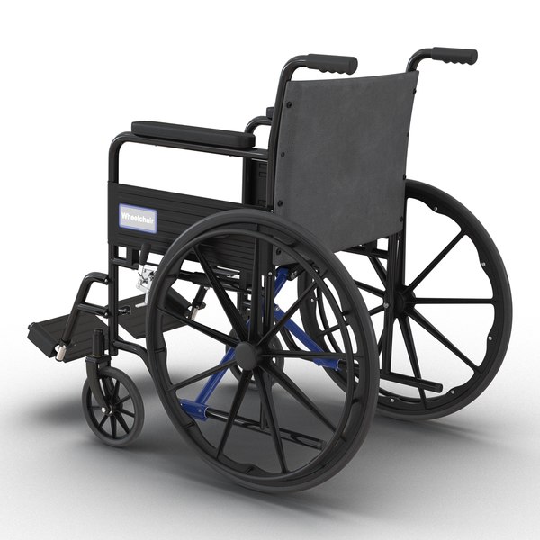 3D wheelchair rigged generic model - TurboSquid 1504553