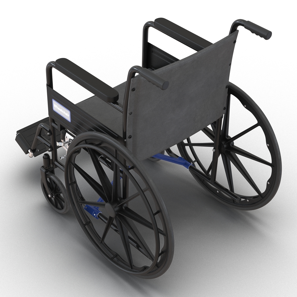 3D wheelchair rigged generic model - TurboSquid 1504553