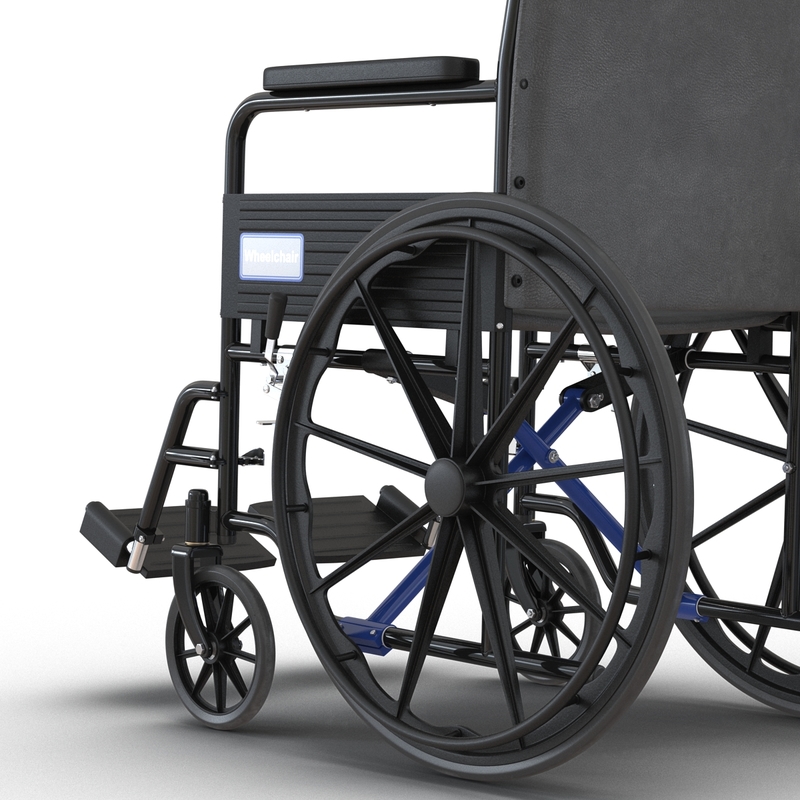 3D wheelchair rigged generic model - TurboSquid 1504553