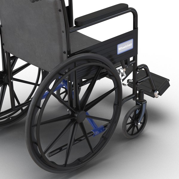 3D wheelchair rigged generic model - TurboSquid 1504553