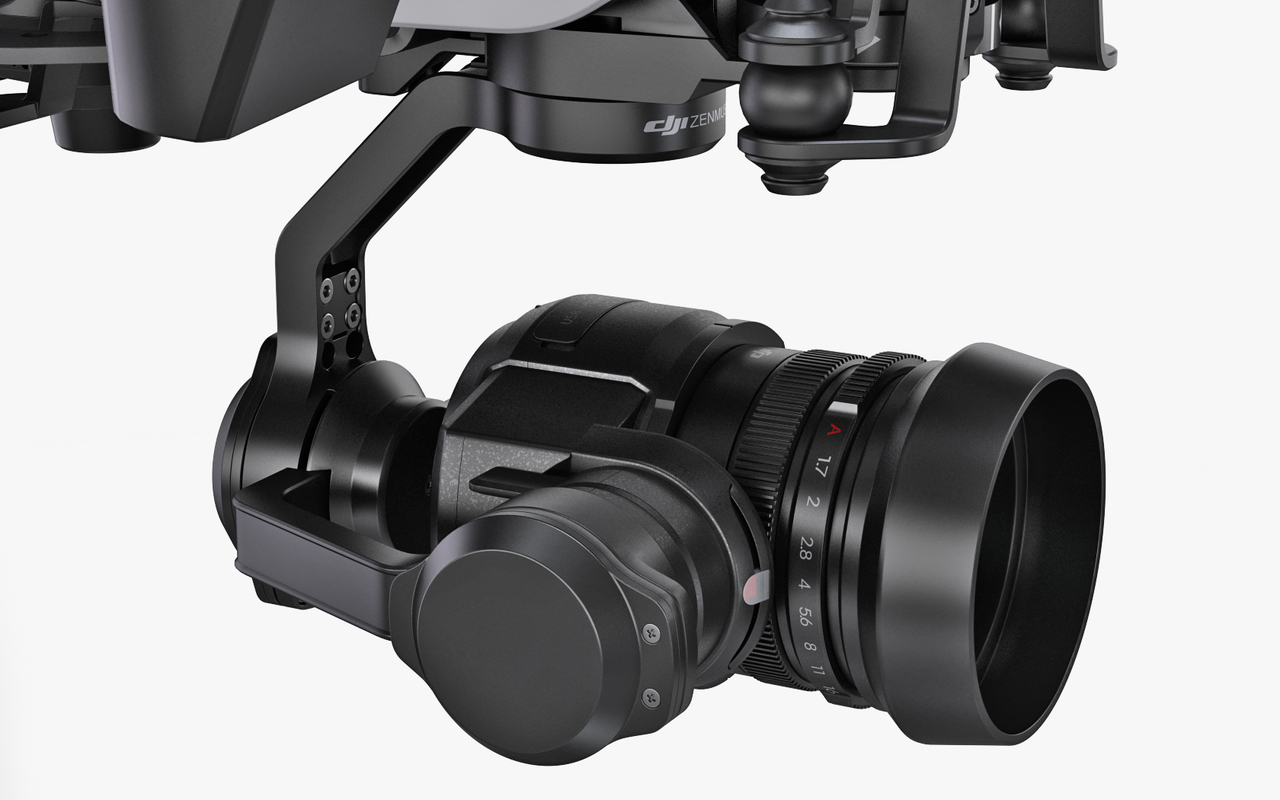 dji inspire 1 pro 3d model