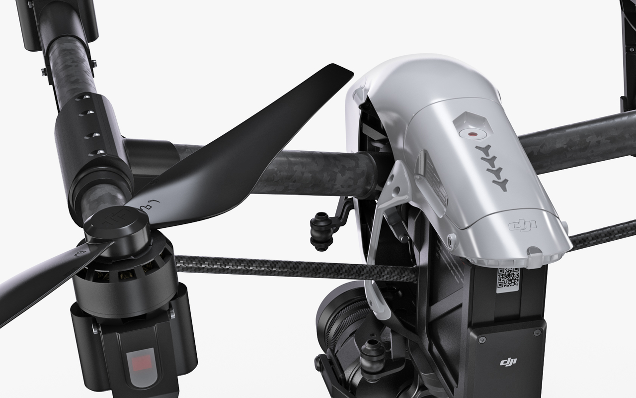 dji inspire 1 pro 3d model
