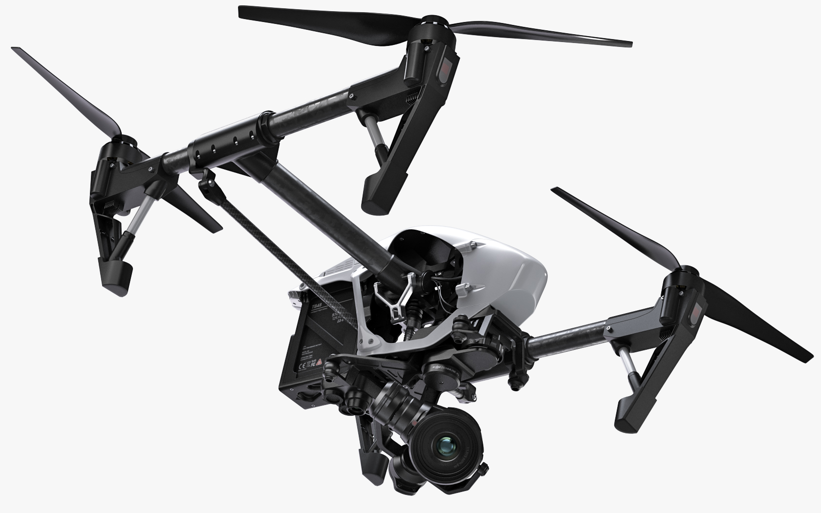 dji inspire 1 pro 3d model